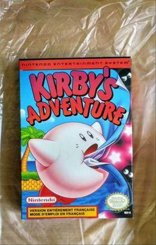 Kirby's adventure NES ntsc-U