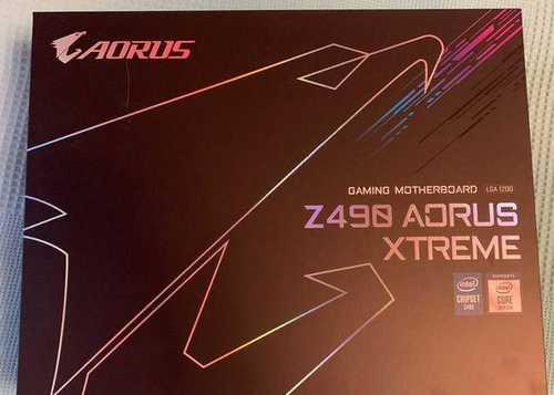 Топовая Материнская плата Z490 Aorus Xtreme