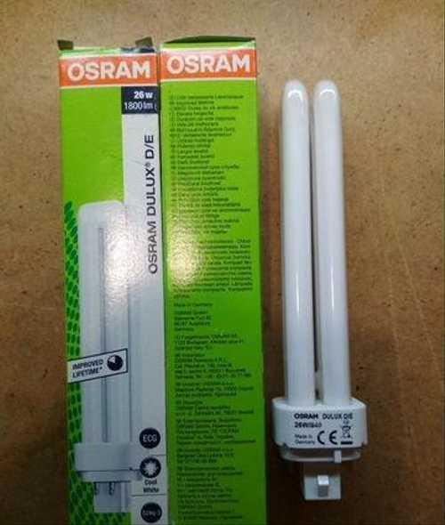 Лампа лампочка Osram Dulux G24g-3 Германия