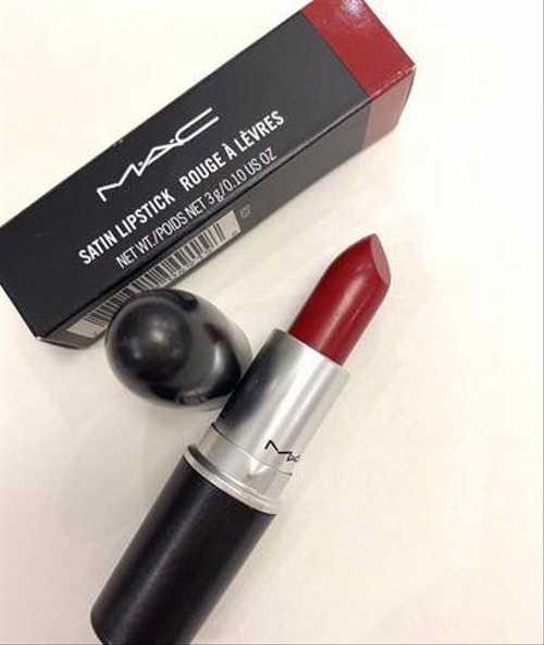 Помада MAC Satin lipstic 811 MAC Red