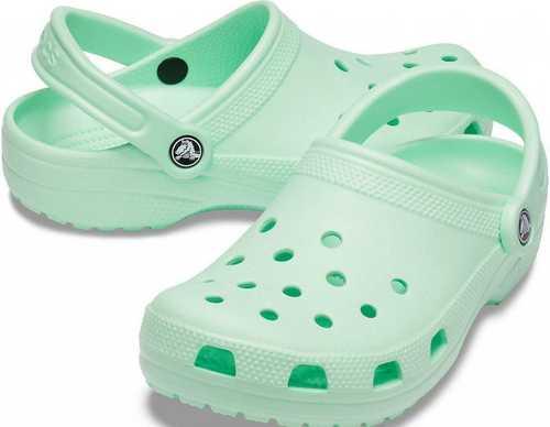 Сабо Crocs Classic мятные