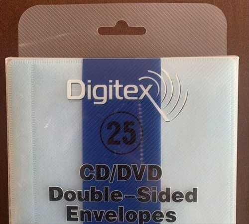 Новые конверты Digitex для CD-дисков