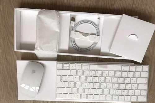 Мышь и клавиатура Apple 2 новый комплект