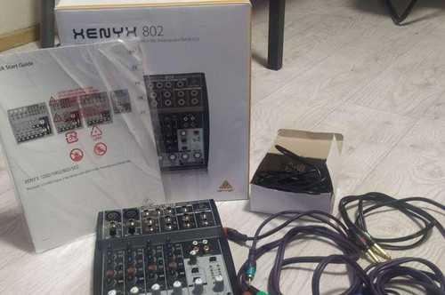 Микшерный пульт behringer 802