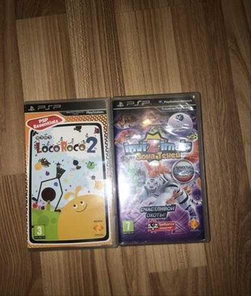 Игры для PSP - LocoRoco 2 & Invizimalz