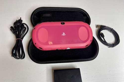 PS Vita Slim 128GB Pink Black прошитая Enso