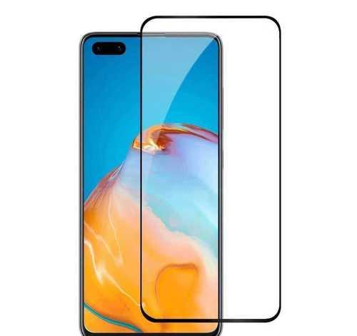 Стекло 3D для Huawei P40 (черный)