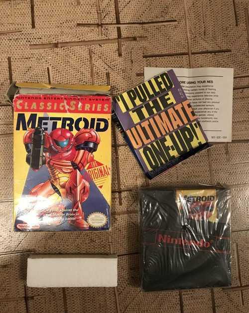 Metroid (Игра для NES, в коробке)