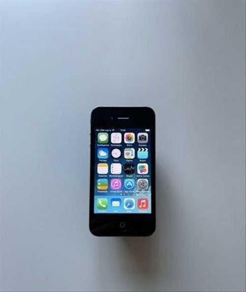 iPhone 4 16GB Black в отличном состоянии