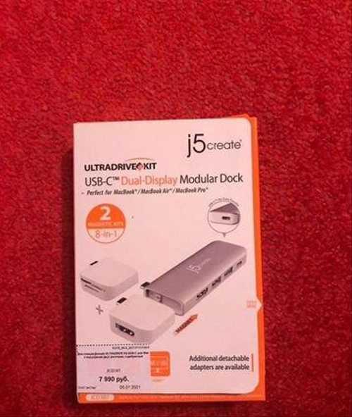 Док-станция j5create ultradrive Kit USB-C для Mac