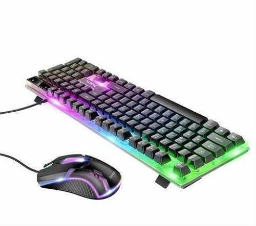 Игровая клавиатура hoco с мышкой и подсветкой