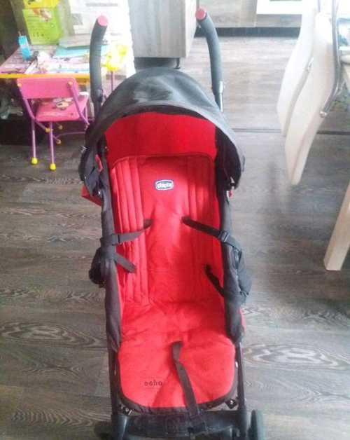 Коляска chicco echo stroller garnet