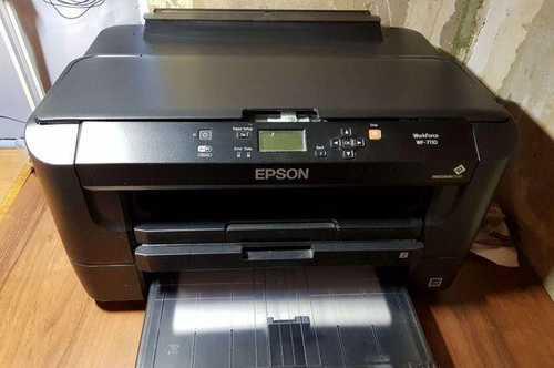 Принтер Epson WorkForce WF-7110 с снпч