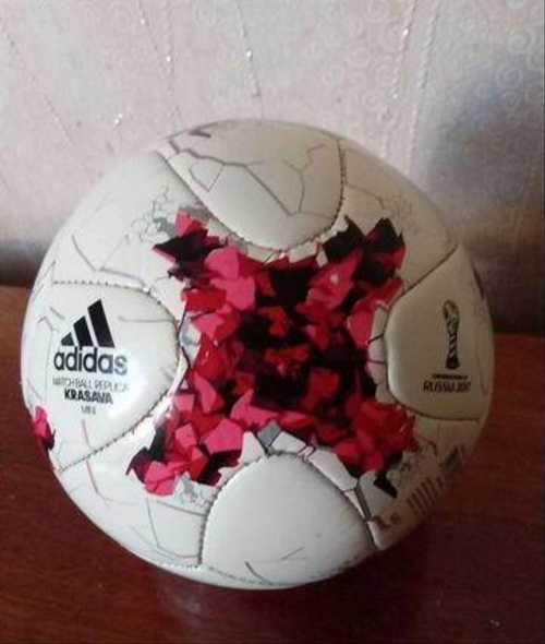 Сувенирный Футбольный мяч adidas, размер 1, оригин