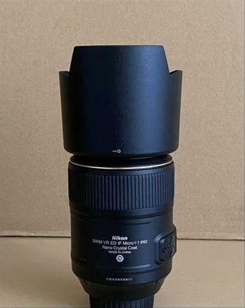 Nikon AF-S nikkor 105mm f/2.8G Micro VR IF-ED