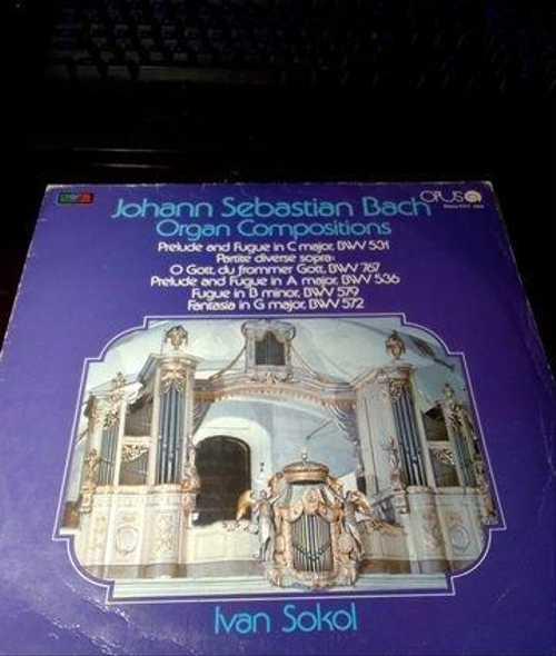 Пластинка Johann Sebastian Bach Organ