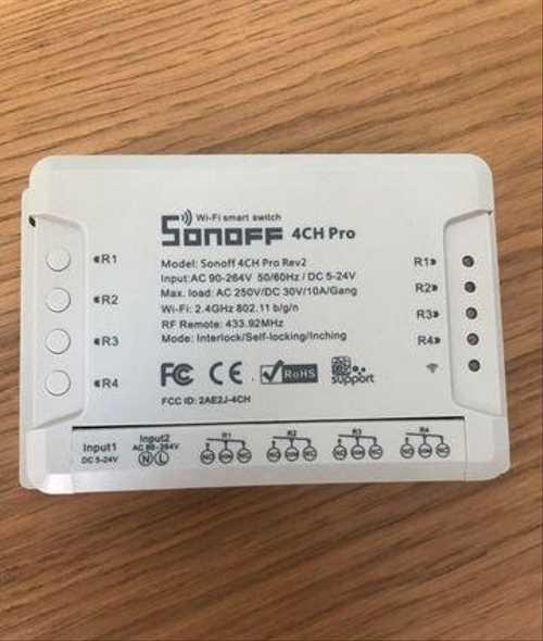 Sonoff 4ch pro rev2