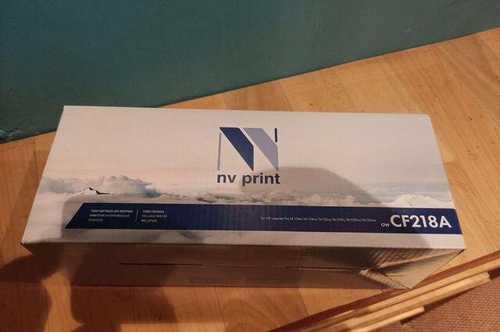 Картридж NV Print CF218A для HP, совместимый,новый