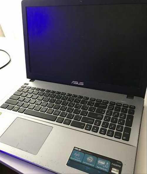 Ноутбук asus k550l i5 4гб SSD128гб + 512HD