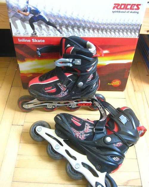 Ролики раздвижные inline skates roces 36-40р