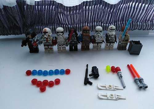 Lego star wars мини-фигурки