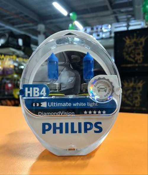 Галогенные лампы Philips HB4 Diamond Vision HB4