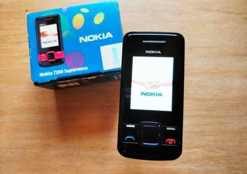 Nokia 7100 Supernova, оригинал, ростест, отл