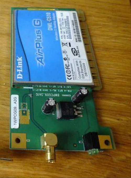 Контроллер Wi-Fi адаптер pci 54mB и Видеокарта AGP