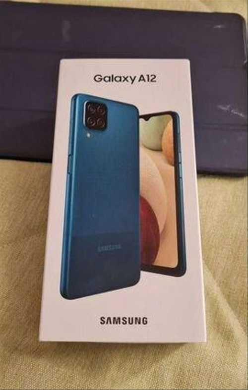 Смартфон Samsung Galaxy A12 32GB Blue (SM-A125F)