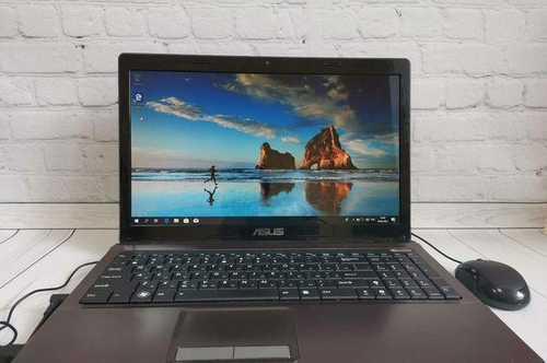 Игровой ноутбук asus 15.6/I7-2670QM/4GB/GF 610/750