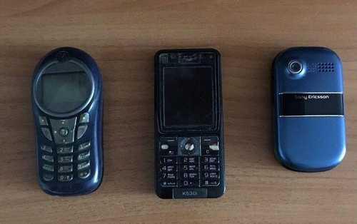Старые мобильники на восстановление или запчасти