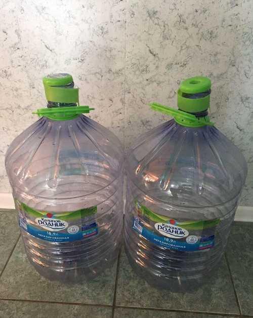 Бутылки пластик 19л цена за 14 шт