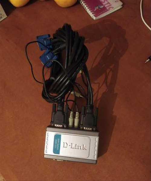 KVM переключатель D-Link KVM-221