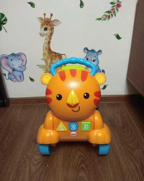Каталка - толокар тигрёнок Fisher price