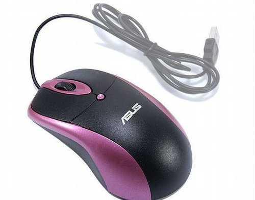Проводная мышь для asus мс 570 черно-фиолетовая