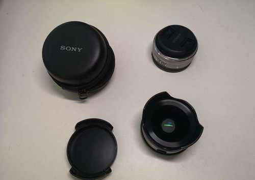Sony 16mm 2.8 + sony vcl-ecu1