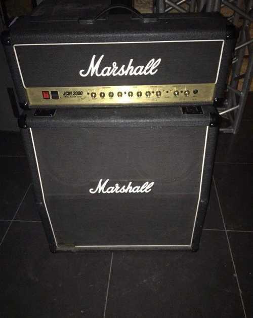 Marshall jcm 2000 tsl 100 и кабинет 1960A