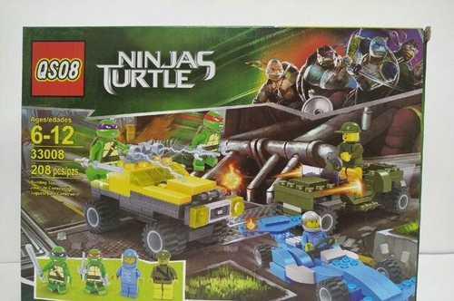 Лего Ninja Turtle "Донателло и Рафаэль атакуют"