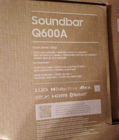 Новый Саундбар Samsung soundbar Q600A