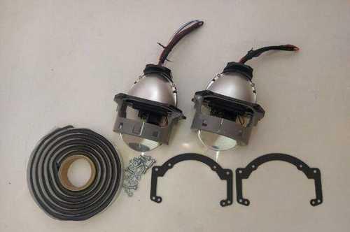 Линзы фары Mazda CX-9 Bi-LED Hella3r Aozoom Mazda