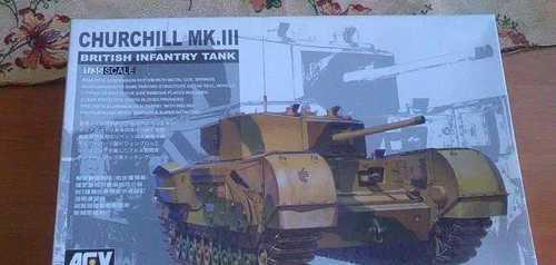 Сборная модель танк churchill Mk.III