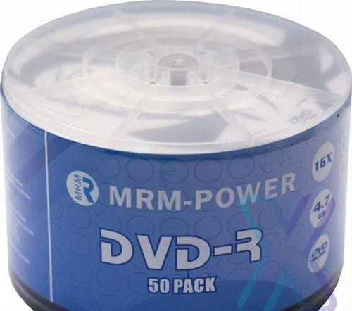 Диск оптический MRM DVD-R 4,7GB