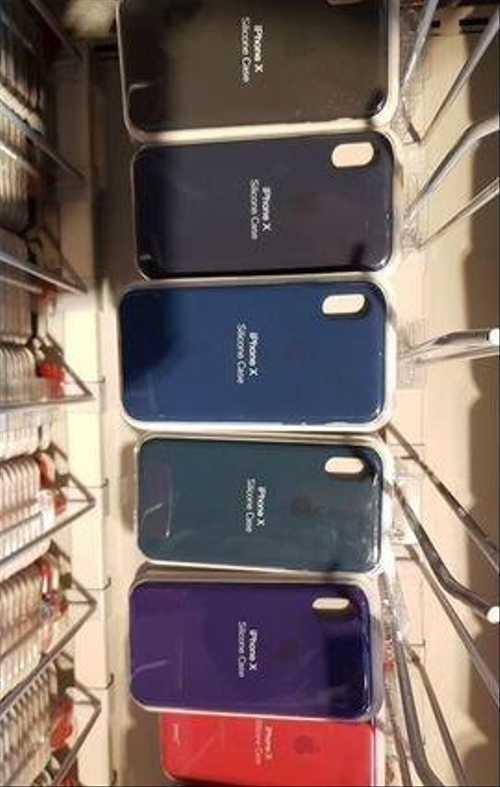 Силиконовый чехол iPhone X Silicone Case Original