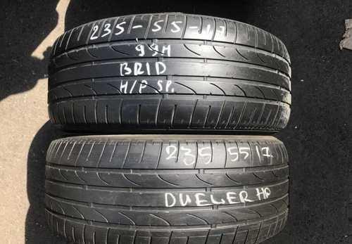 Шины 235 55 r17 лето. 235 55 17 Bridgestone Dueler HP Sport nлетние шины бу. Б/У шины Бриджестоун дуелер от в 235* 55 р 18 99 н вказане.