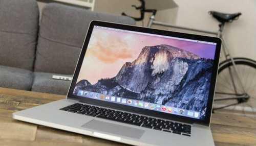 Мощный Игровой MacBook pro 15 mid2014 i7 2,2ghz 16
