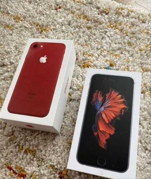 IPhone 7 128gb red, iPhone 6s 32gb