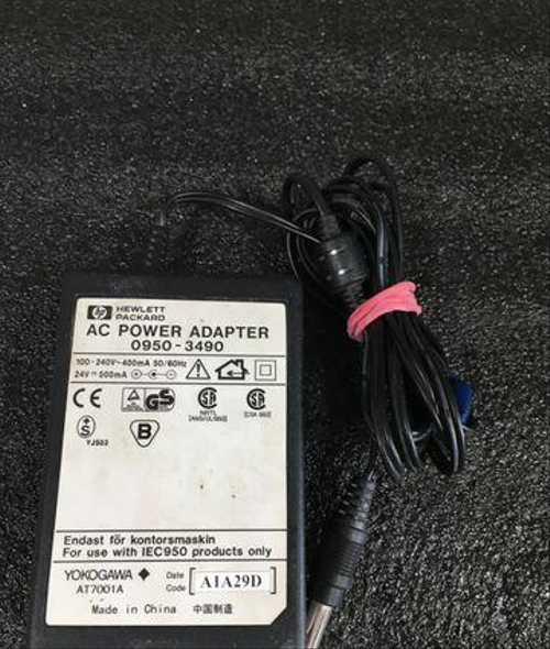 Ac power adapter 0950 3490 схема