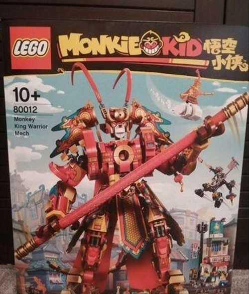 Конструктор lego 80012 Monkie kid боевой робот Цар