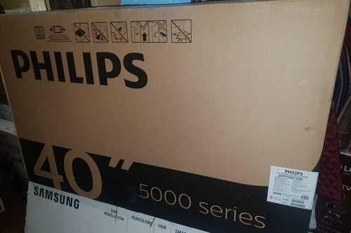 Новый телевизор Philips 40PFS5073