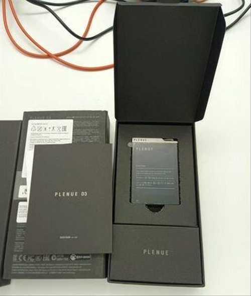 Hi-Fi плеер cowon Plenue D3 Silver Black